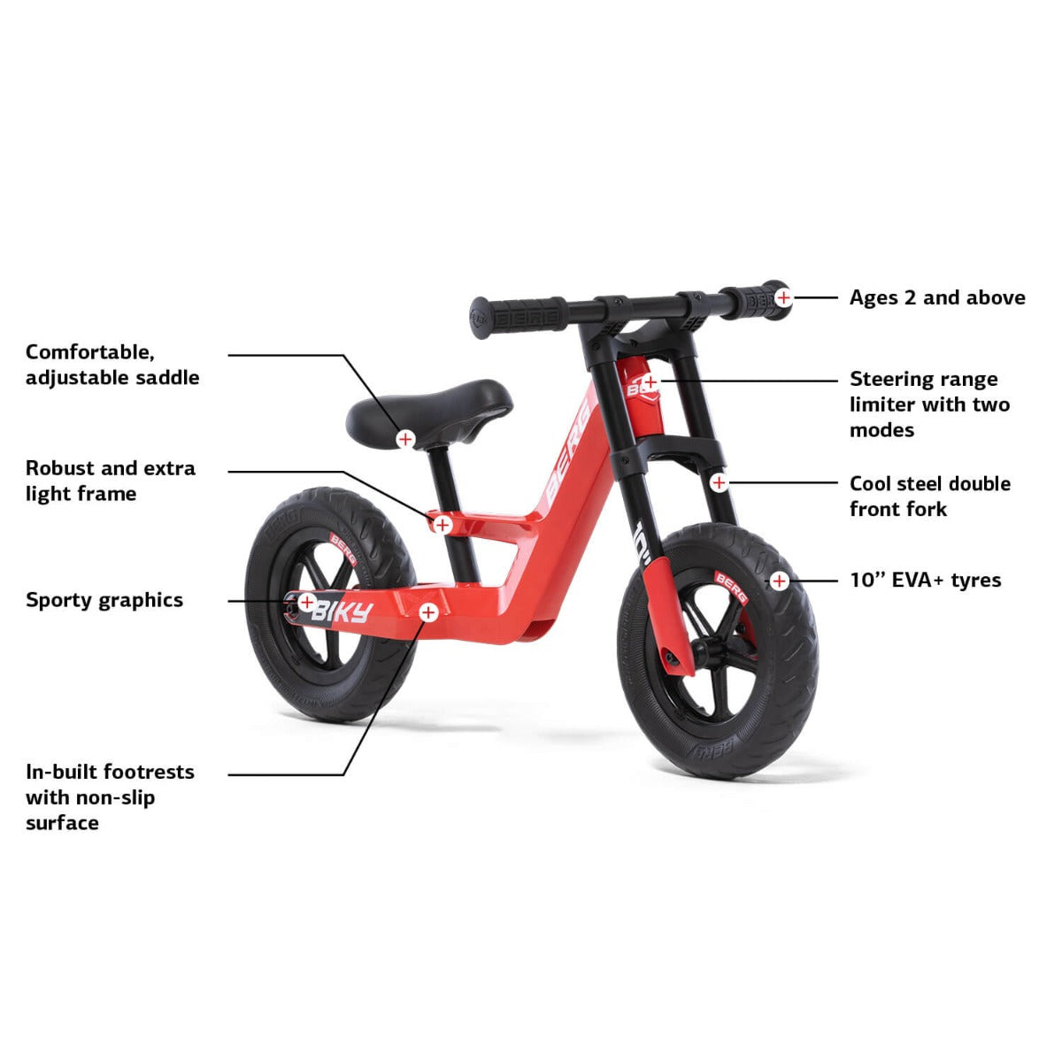 Biky Balance Bike from BERG Toys – Tikes Bikes